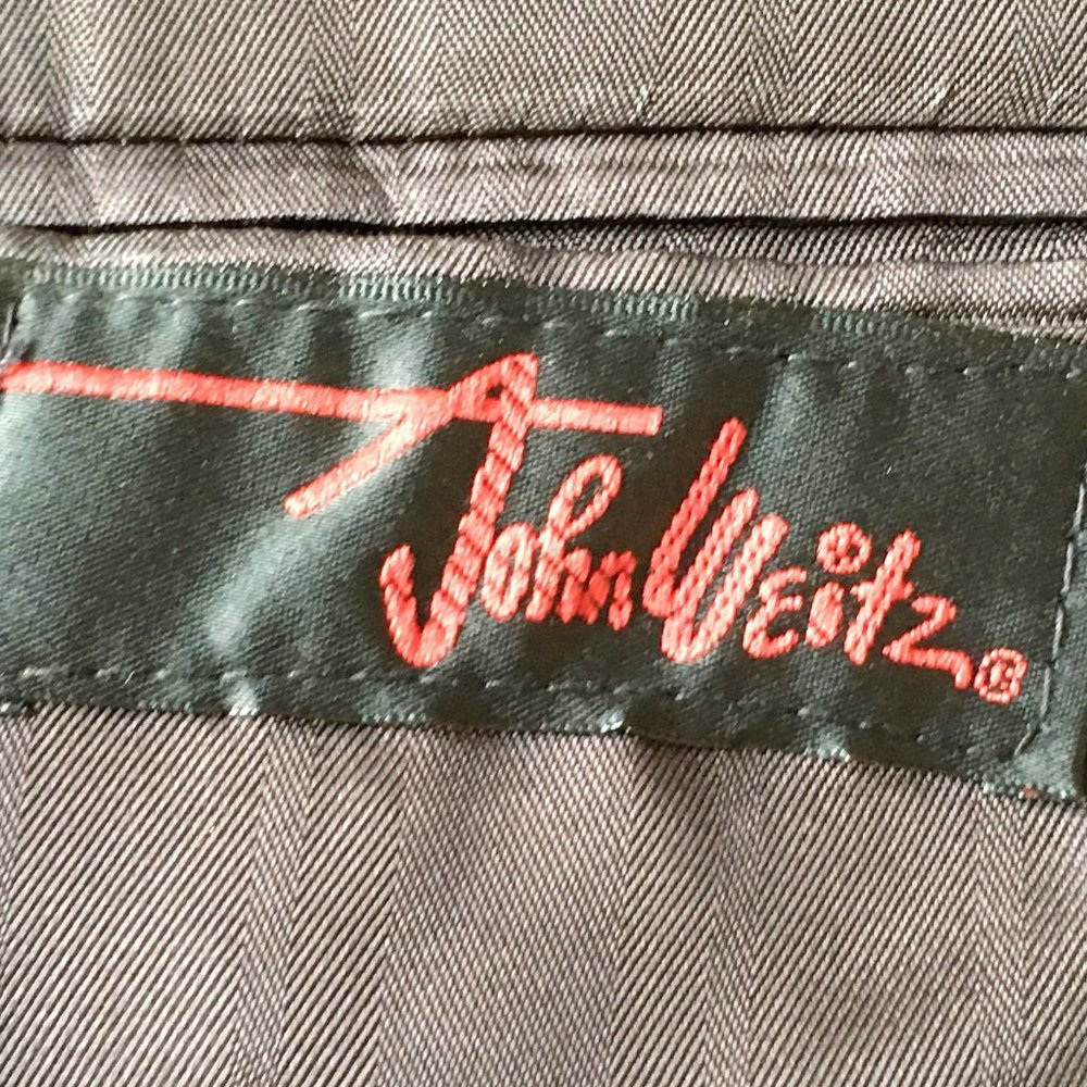 Vintage Union Made John Weitz Navy Suit Jacket - Gem